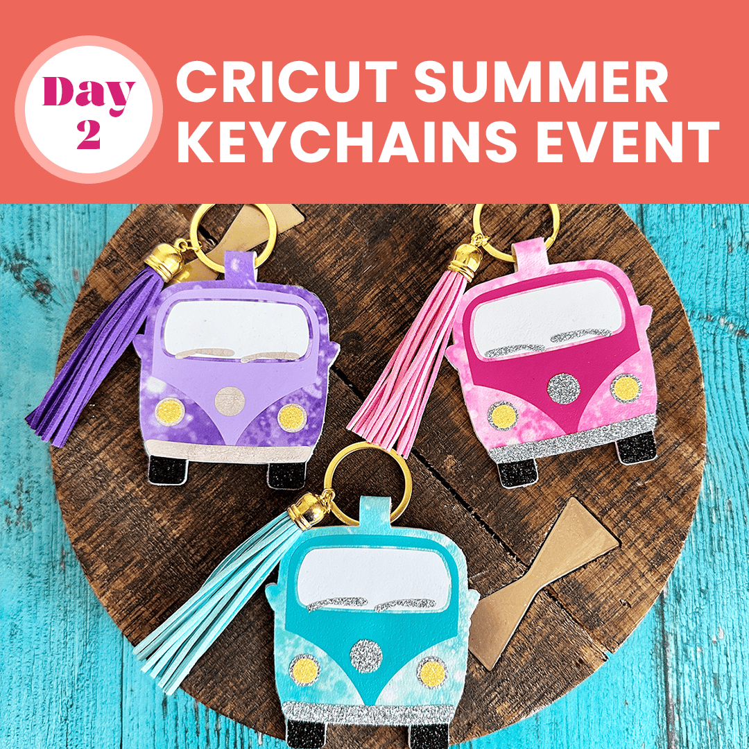 Cricut Summer Keychains Event - Amy Romeu