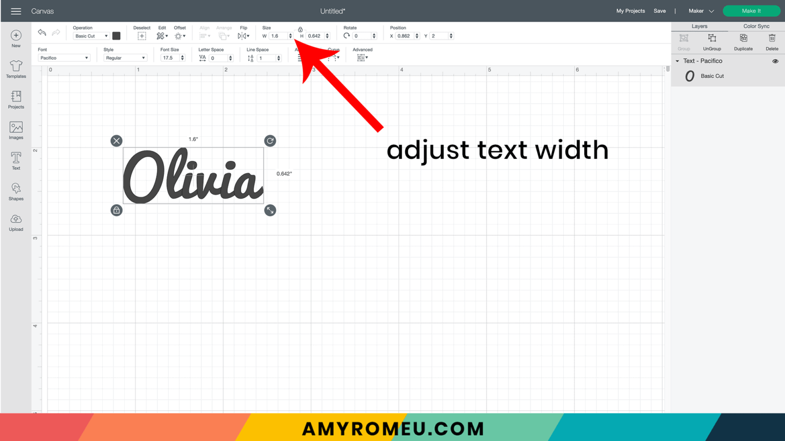 How to Use Cricut Infusible Ink Markers to Make A Keychain - Amy Romeu